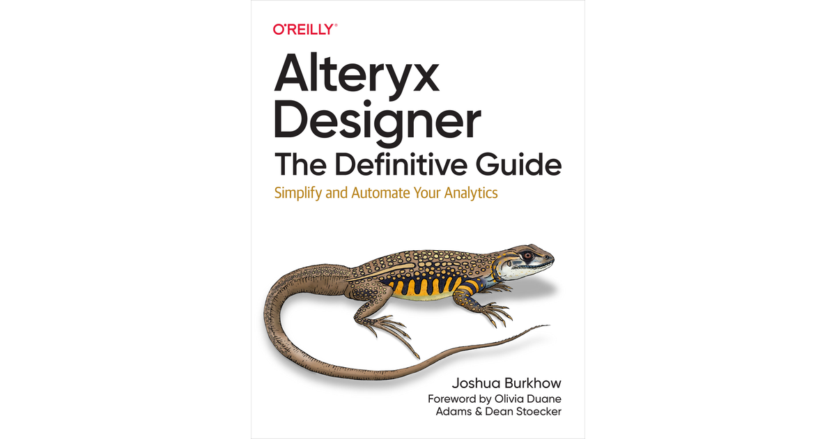 Alteryx Designer: The Definitive Guide, 1Ed – Alteryx Swag Store